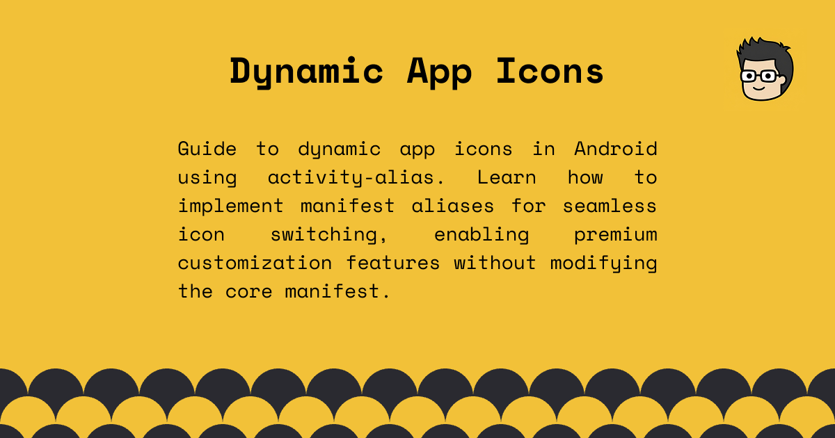 Dynamic App Icons on Android using activity-alias